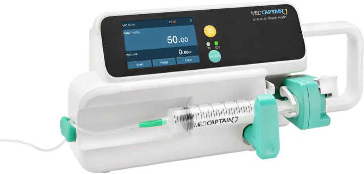 Healthy Medical Company Ltd. | Medcaptain SYS-50 Syringe Pump